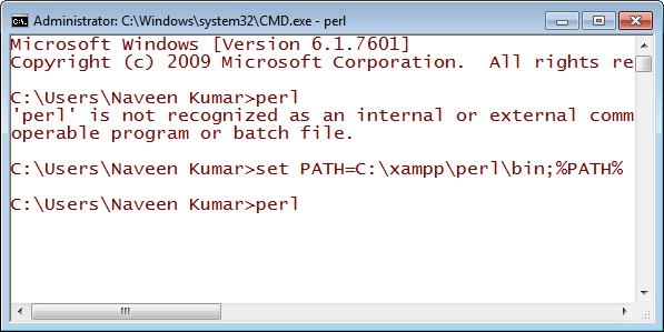Perl Path Setting In Windows 7 Ngdeveloper