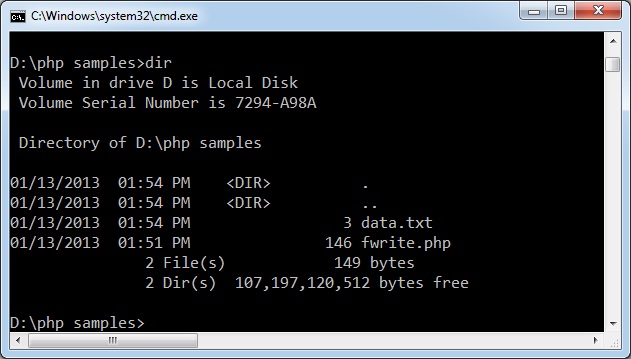 Fwrite Example In Php Ngdeveloper