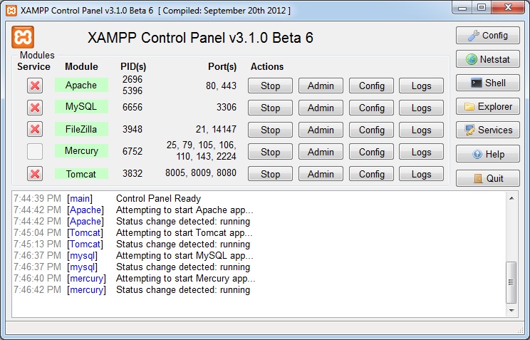 Php Xampp Hello World Ngdeveloper