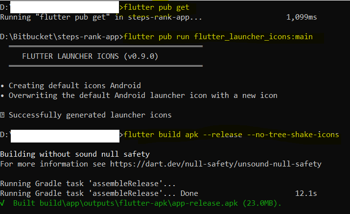 How to replace the default flutter icon ? – NgDeveloper